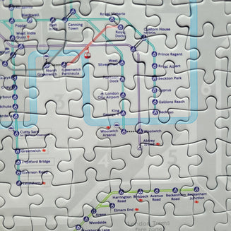 Gibsons TfL London Tube Map 500 Piece Jigsaw Puzzle for Adults