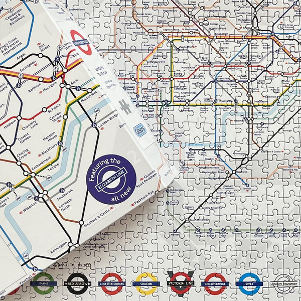London Tube Map | 1000 Piece Jigsaw Puzzle – Gibsons