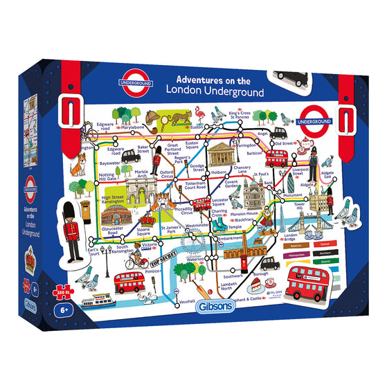 London Underground TFL Children's Puzzle – Gibsons