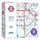 Gibsons London Tube Map 1000 Piece Jigsaw Puzzle for Adults