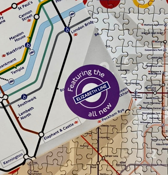 London Tube Map | 1000 Piece Jigsaw Puzzle – Gibsons