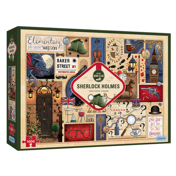 Sherlock Holmes | 1000 Piece Jigsaw Puzzle – Gibsons