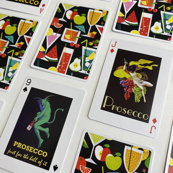 Prosecco | Gift| Pack of Playing Cards from Gibsons Games