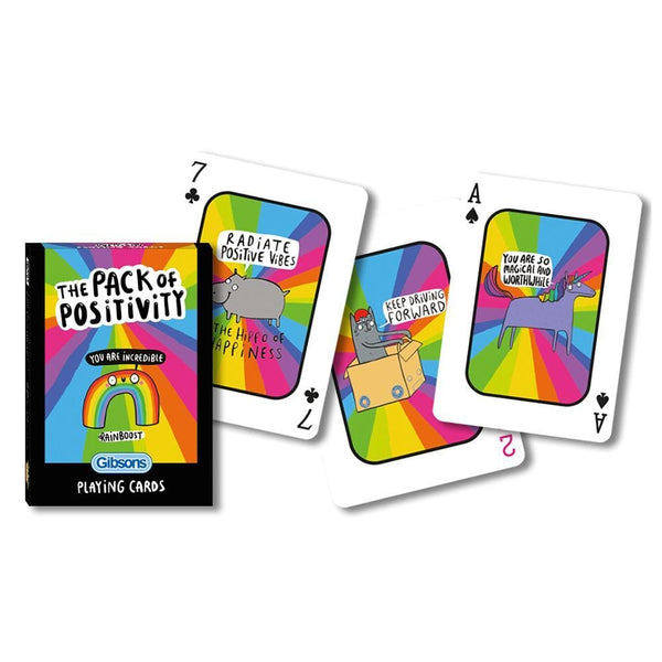 Pack of Positivity | Gibsons Playing Cards