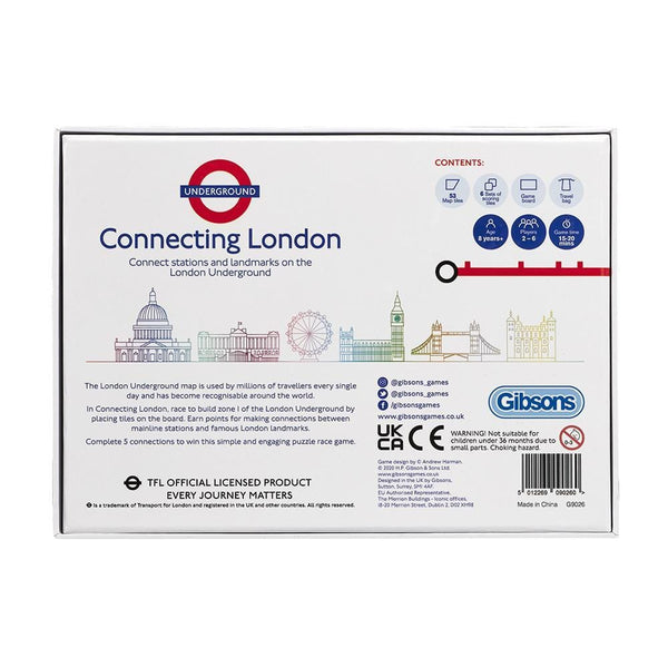 Connecting London - London Underground Board Game | Family Board Game ...